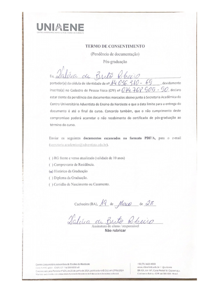 UNIAENE | PDF