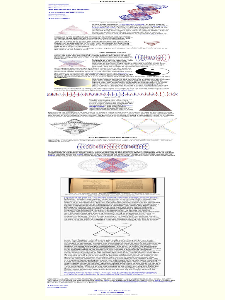 W. B. Yeats and "A Vision": Geometry | PDF | Vortices | Mind