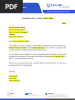 Sample Letter Cancellation Internet Provider | PDF | Finance & Money ...