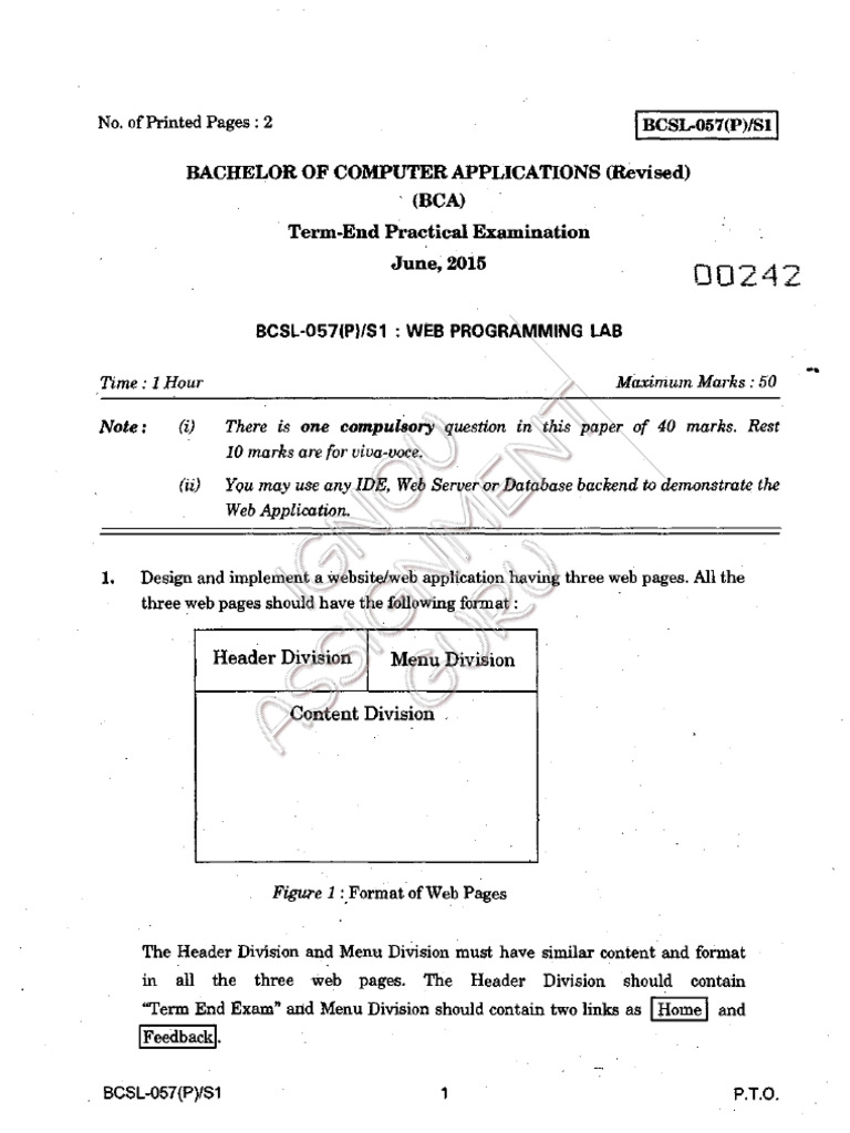 BCSL-057 - Optimize - Compressed | PDF | Web Development | Computing