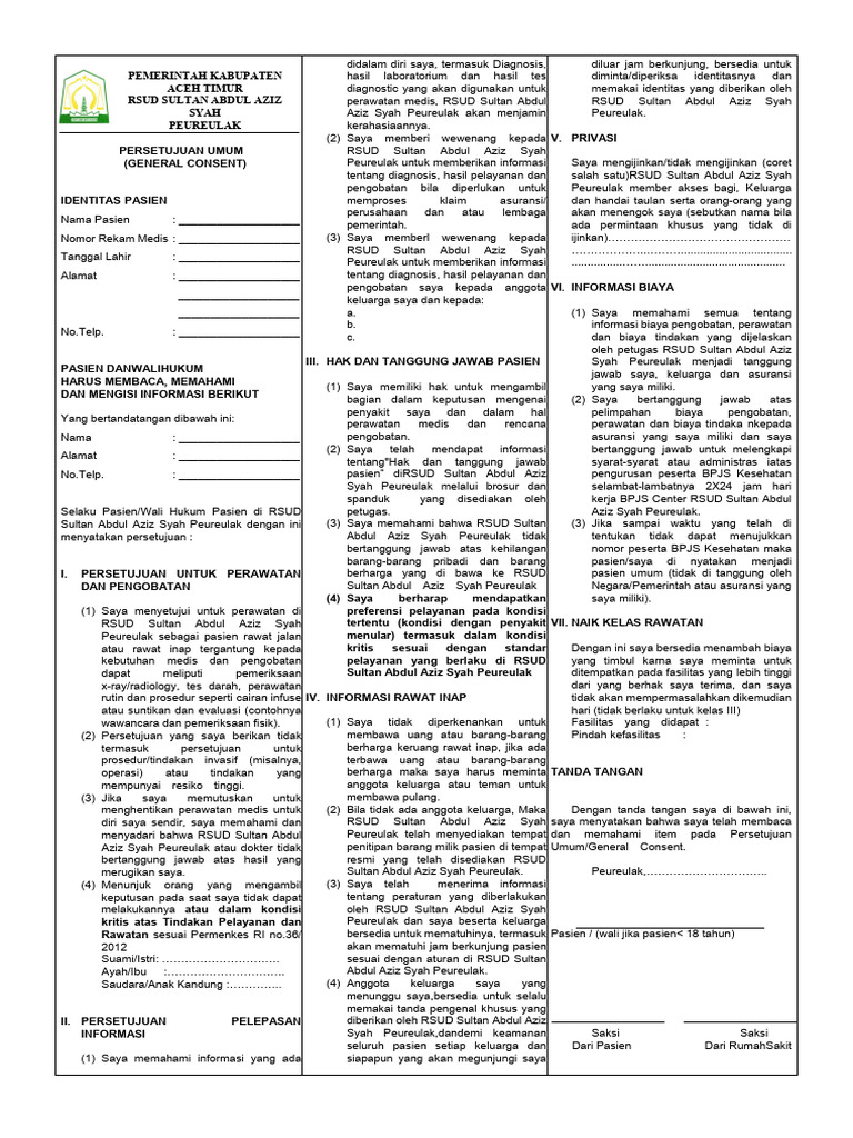 General Concent | PDF