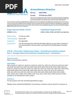 FAA Biweekly Airworthiness Directives 2024-01 | PDF | Federal Aviation ...