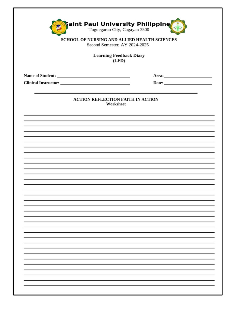 LFD Template 2 | PDF