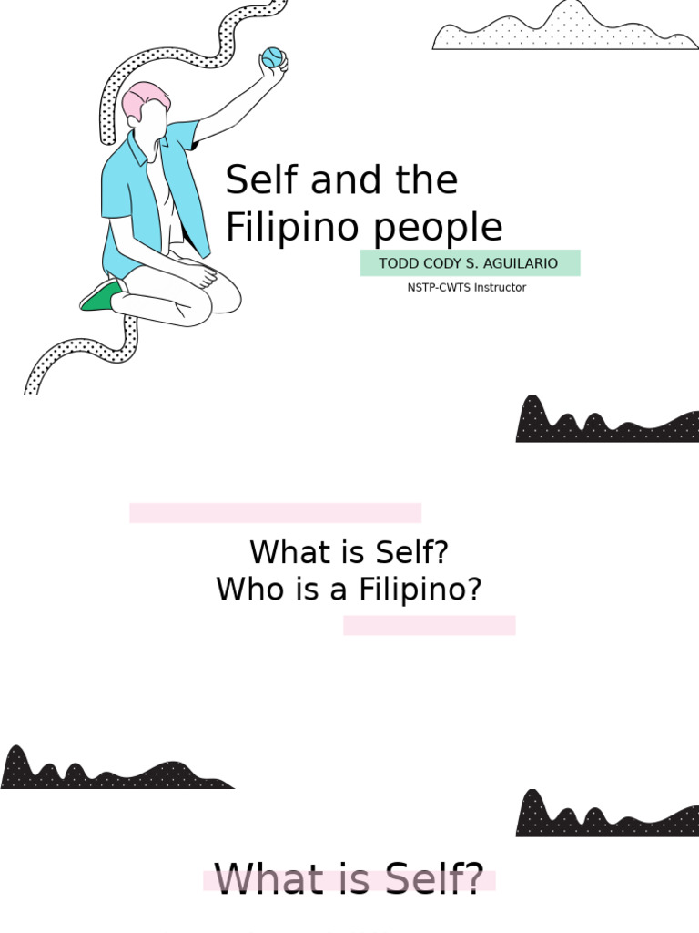Self and The Filipino People | PDF | Philosophy Of Self | Spirituality