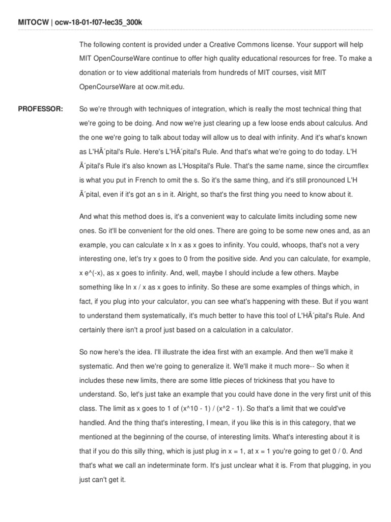 MIT Calculus Papers No2 | PDF | Derivative | Mathematical Objects