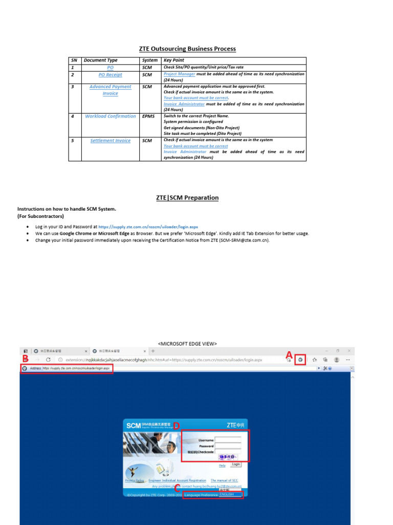 Instructions On How To Handle SCM and EPMS System (For Billing) 08172021 | PDF | Password | Invoice