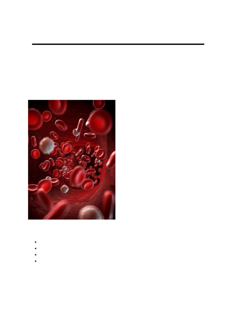 Animal Blood Cell Types and Functions | PDF | Blood Type | Red Blood Cell