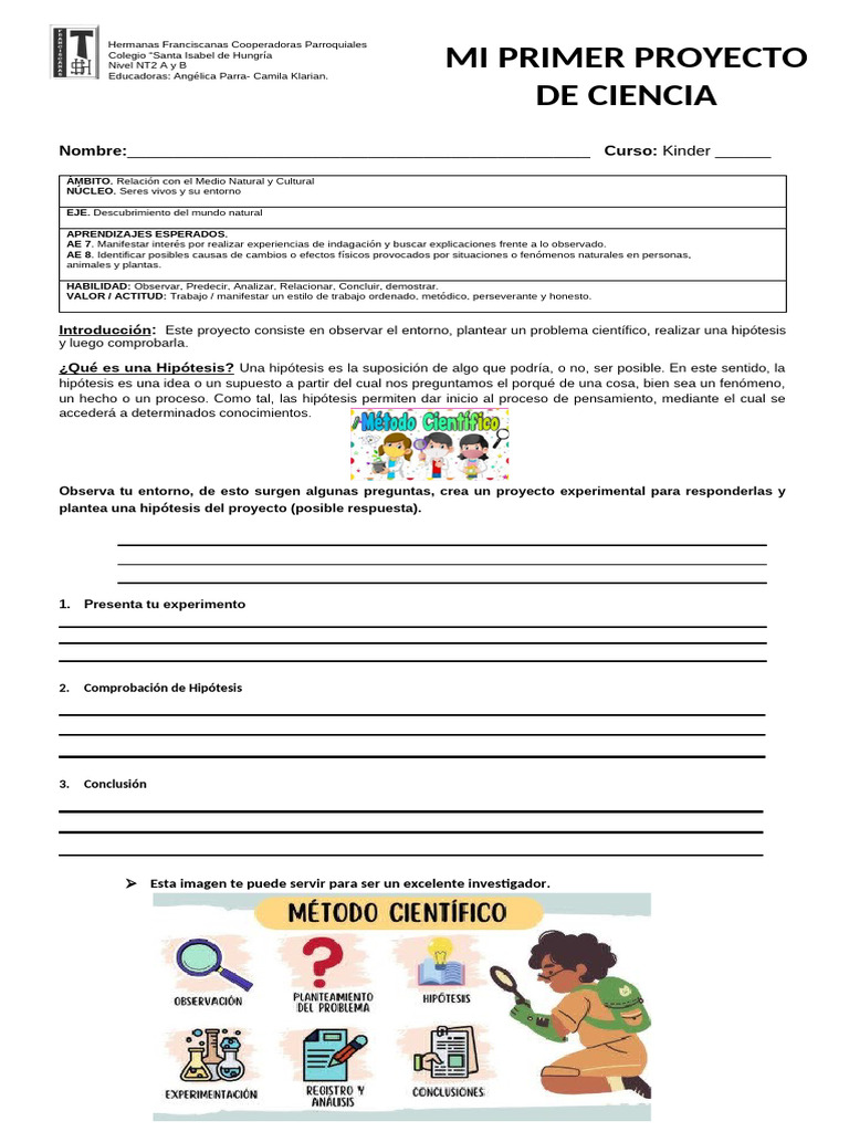 Proyecto de Ciencia 2024 | PDF