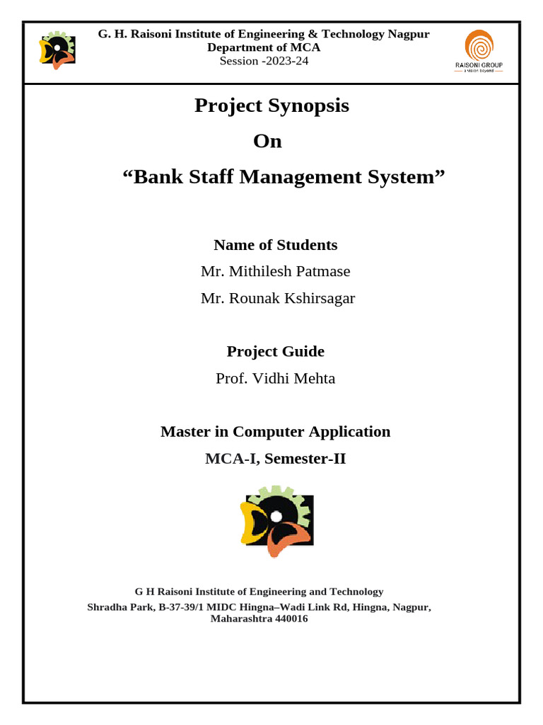 Mith Synopsis | PDF | Databases | Usability