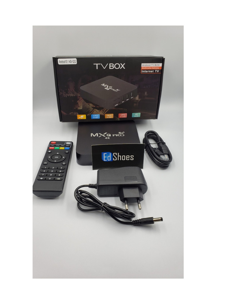 Especificações do TV Box MXQ Pro 4K 5G | PDF