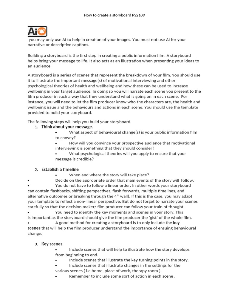 Building A Storyboard 24-25 | PDF | Narrative | Human Communication
