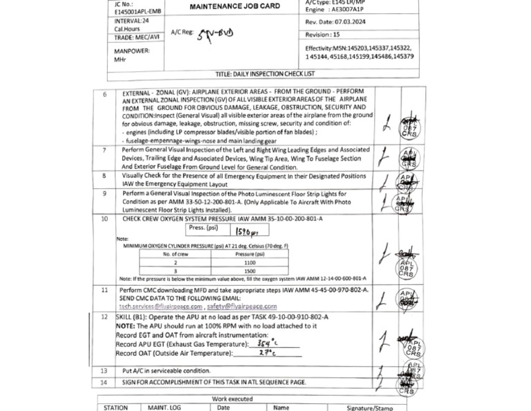 Preflight Template 3 | PDF