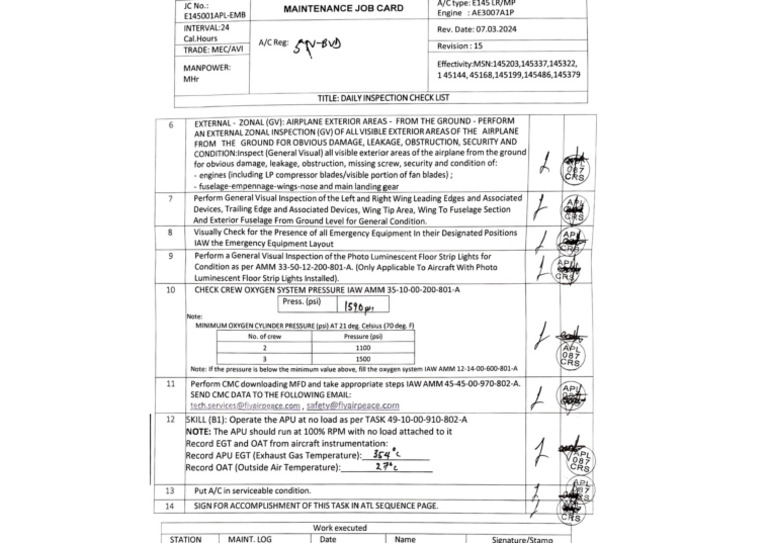 Preflight Template 2 | PDF