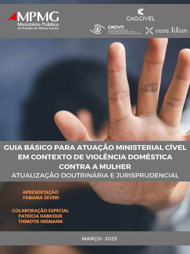 Guia Basico para Atuacao Ministerial em Contexto de Violencia Domestica | PDF | Violência ...
