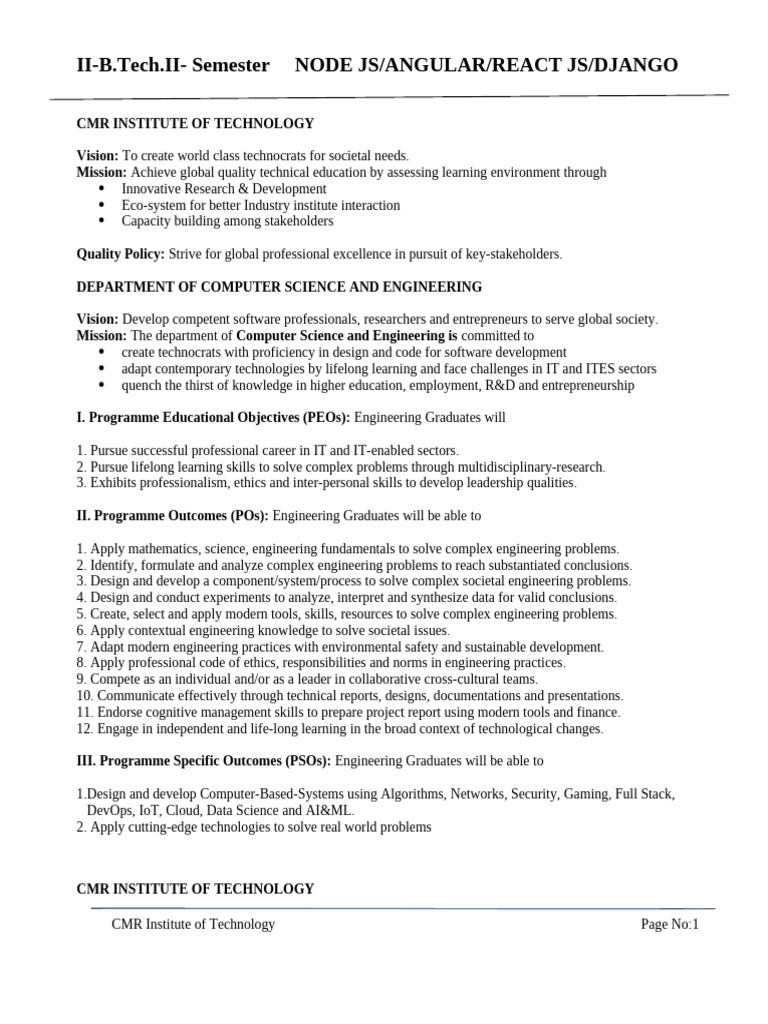Labmanual of NodeJs | PDF | J Query | Html Element