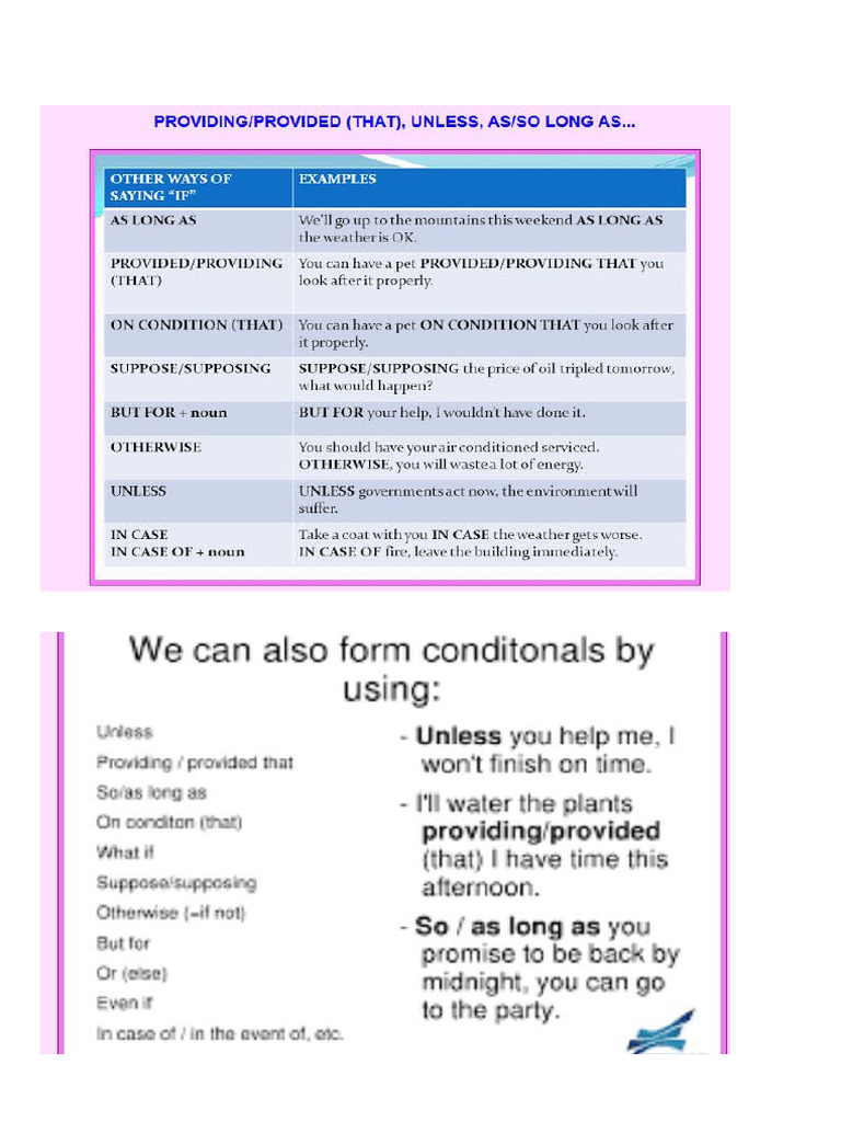 Conditional Time Clauses | PDF