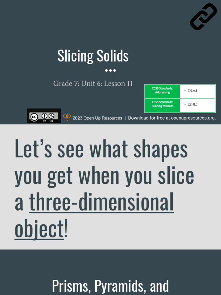 05 Slicing Solids + Volume of Right Prisms | PDF | Shape | Volume