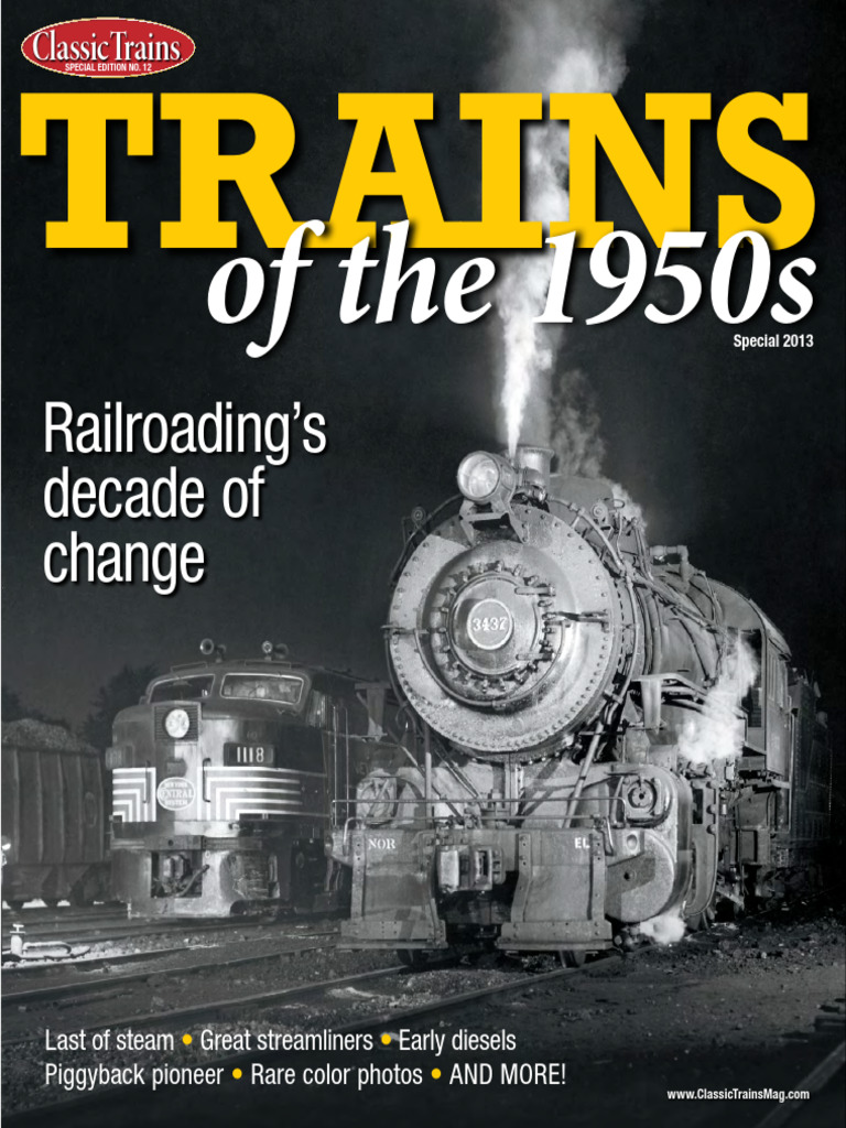 Classic Trains - SE12 - Trains of the 1950s | PDF | Train | Intermodal Freight Transport