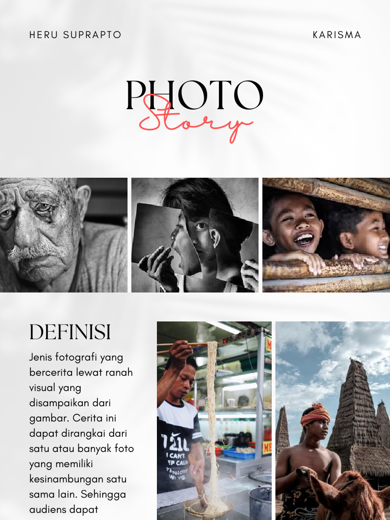 PhotoStory Materi Karisma | PDF