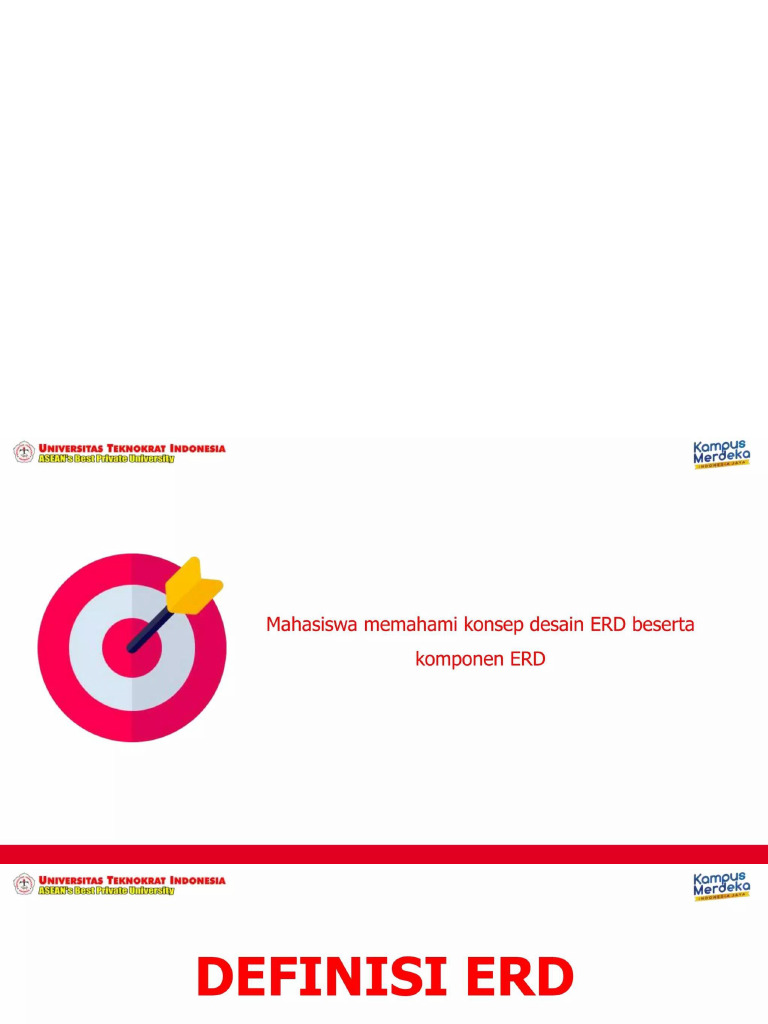 Basis Data: Simbol & Notasi Erd Barker | PDF