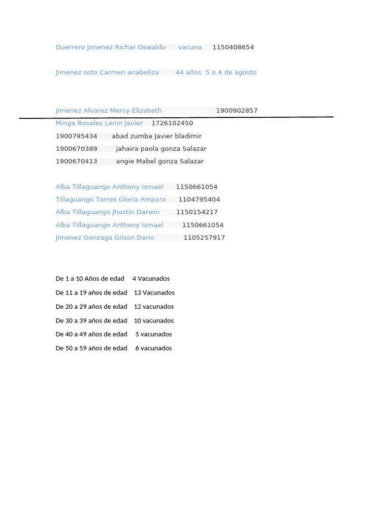 Guerrero Jimenez Richar Oswaldo Vacuna | PDF