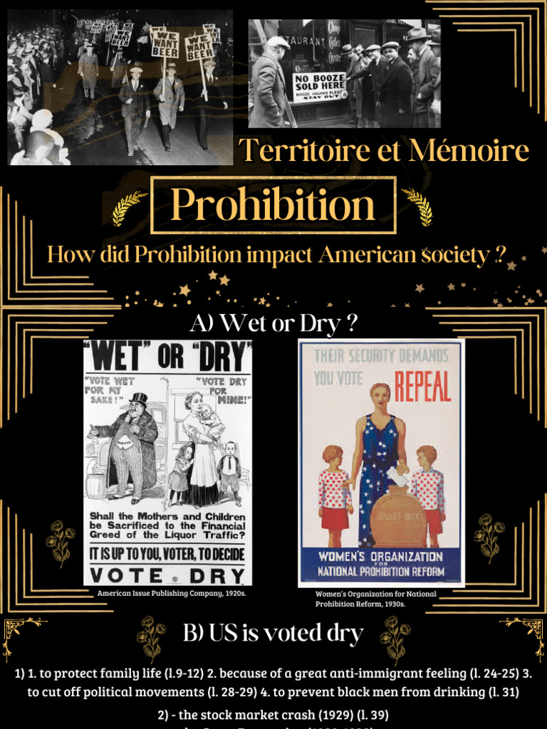 Prohibition | PDF | Al Capone