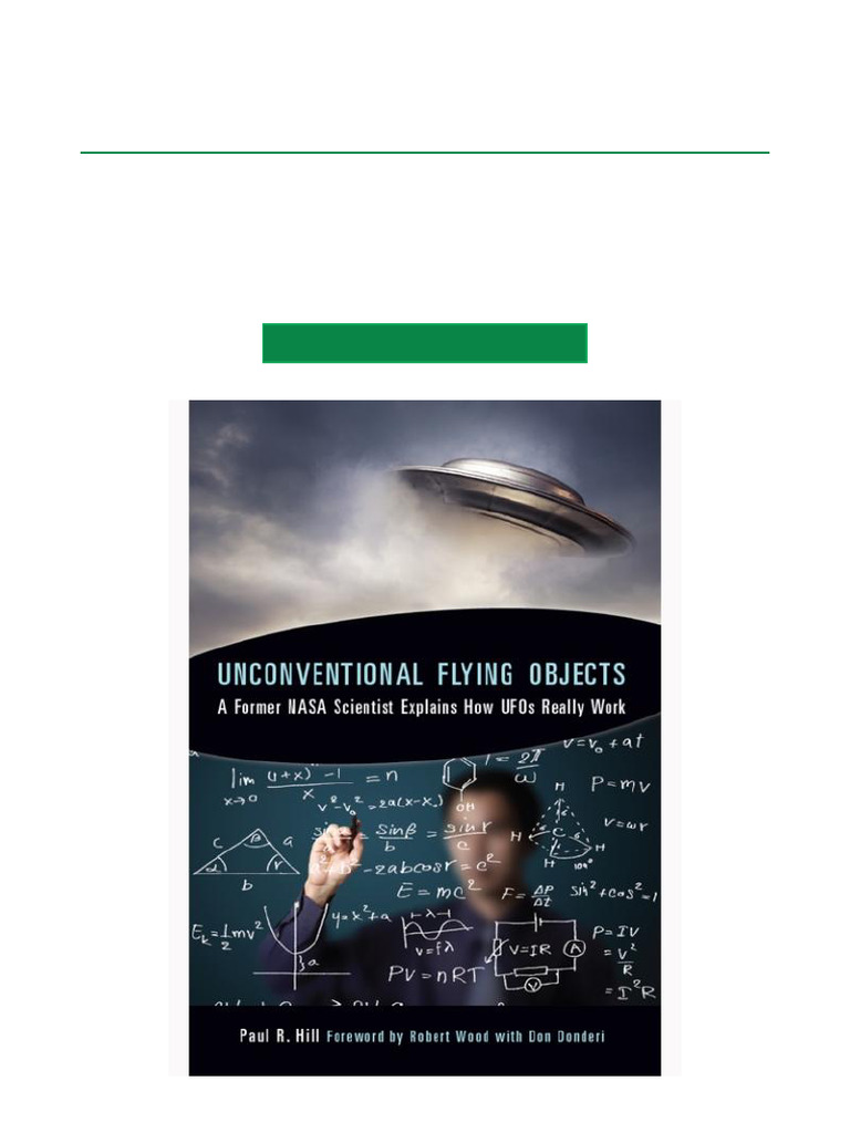 Most Downloaded Unconventional Flying Objects A Former NASA Scientist ...