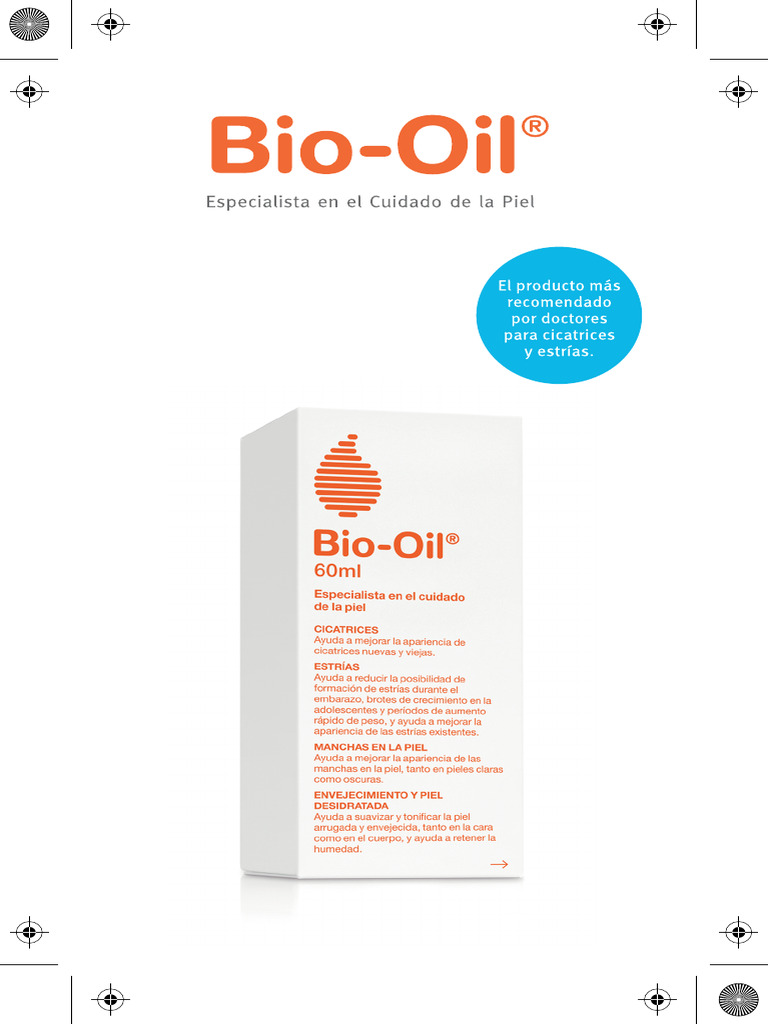 Arte Brochure Tiro y Retiro - Bio-Oil 4 x7 (4500 Unds) | PDF