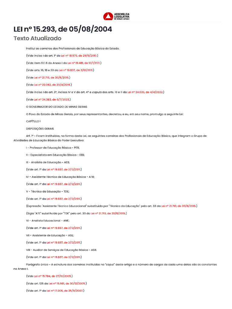 Carreira Prof Educ | PDF