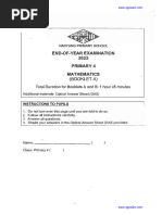 2023-P4-Maths-End of Year Exam | PDF