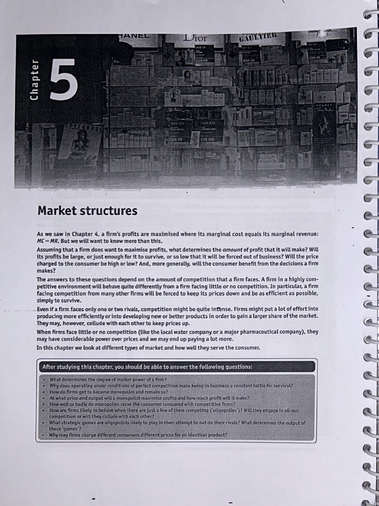 Understanding Market Structures and Competition | PDF | Profit ...