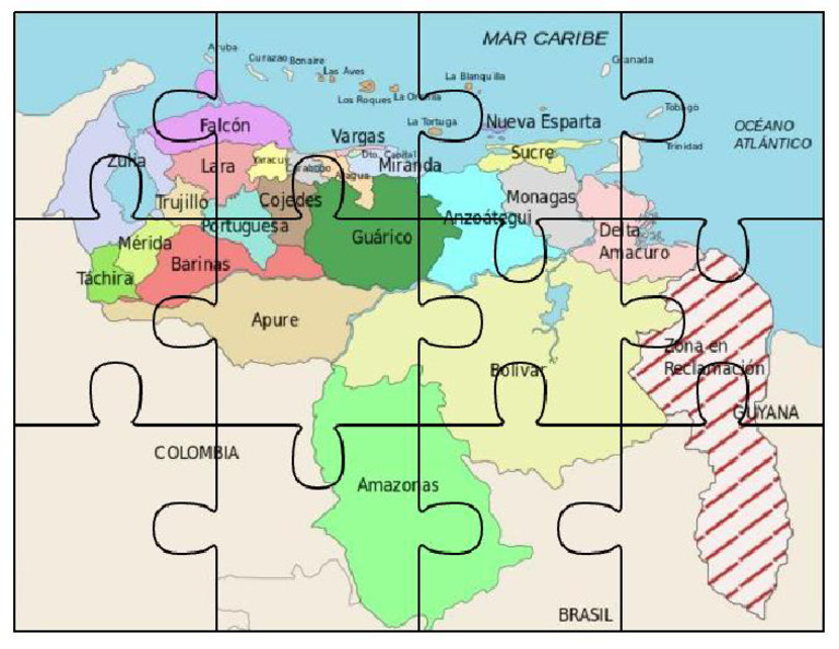 Rompecabeza Mapa de Vzla | PDF