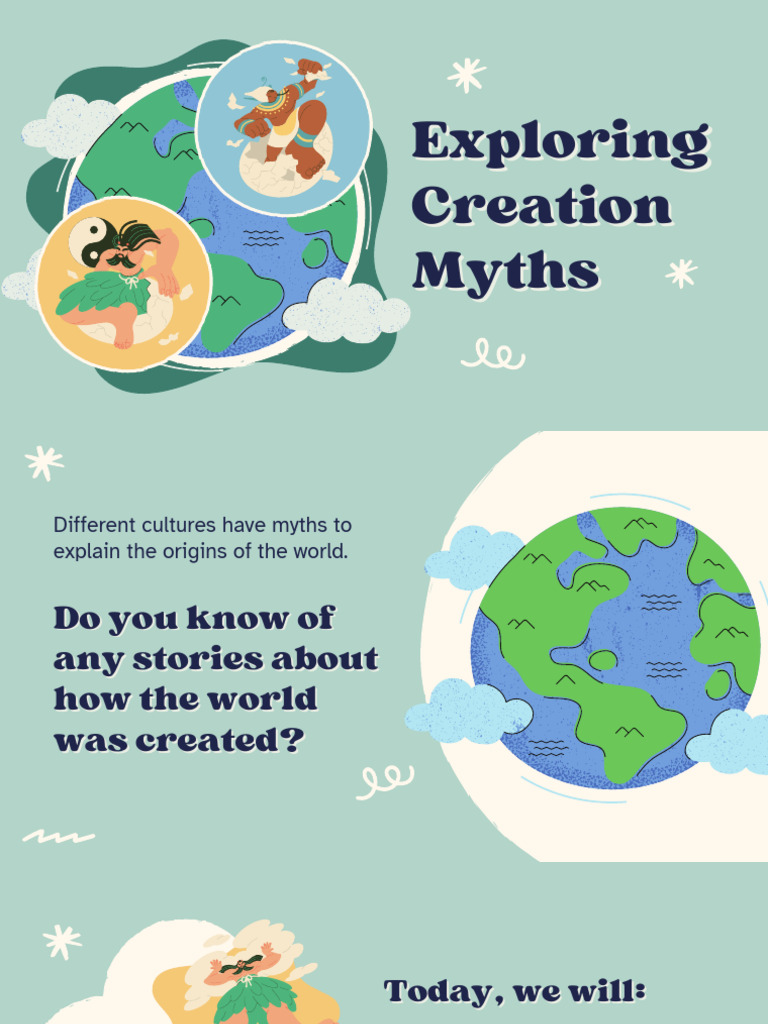 Exploring Creation Myths | PDF | Ancient Near East Mythology ...