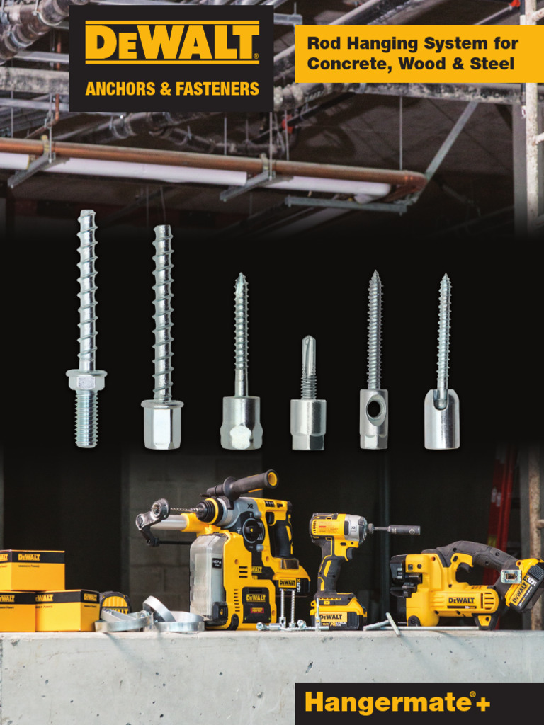 Hangermate® Rod Hanging System Overview | PDF | Drill | Screw
