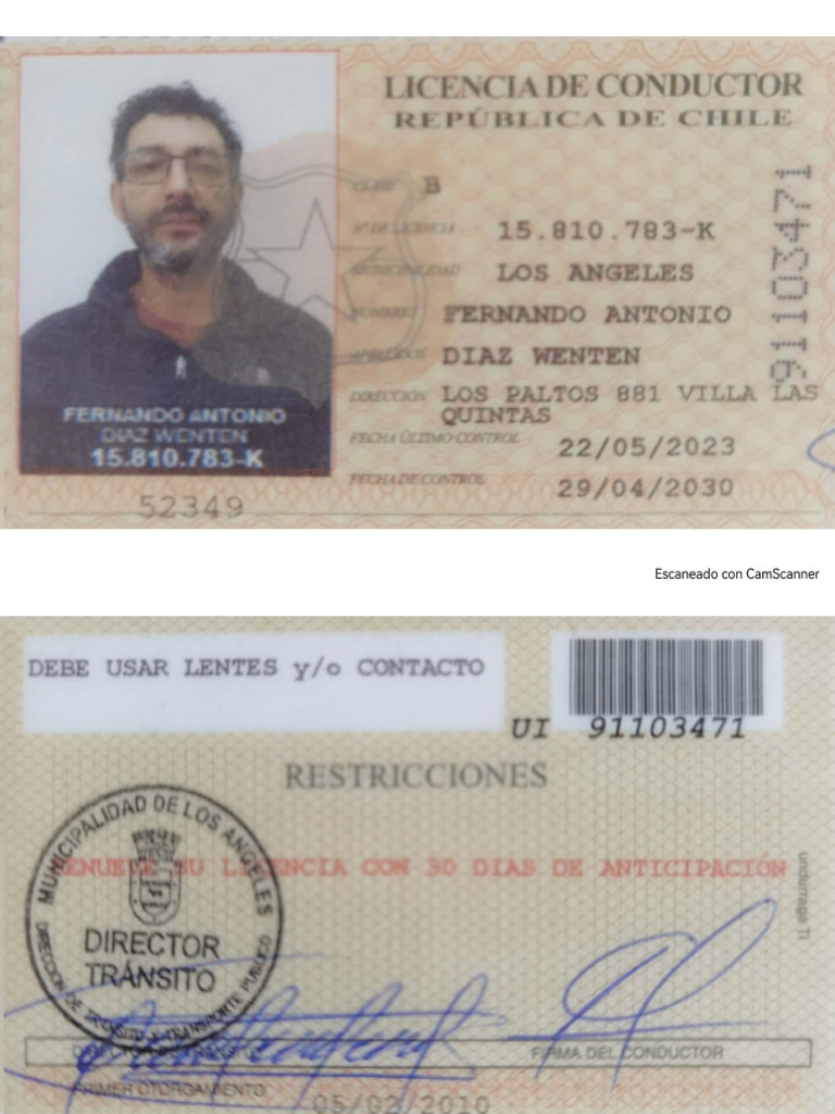 Licencia Clase B | PDF