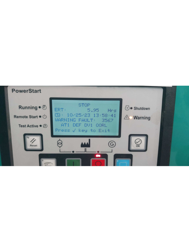 Fault 3567 in Cpcb4+ Def Dv1 Oorl | PDF