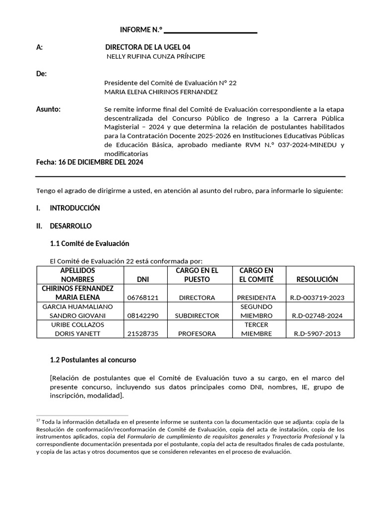 Borrador de Acta | PDF