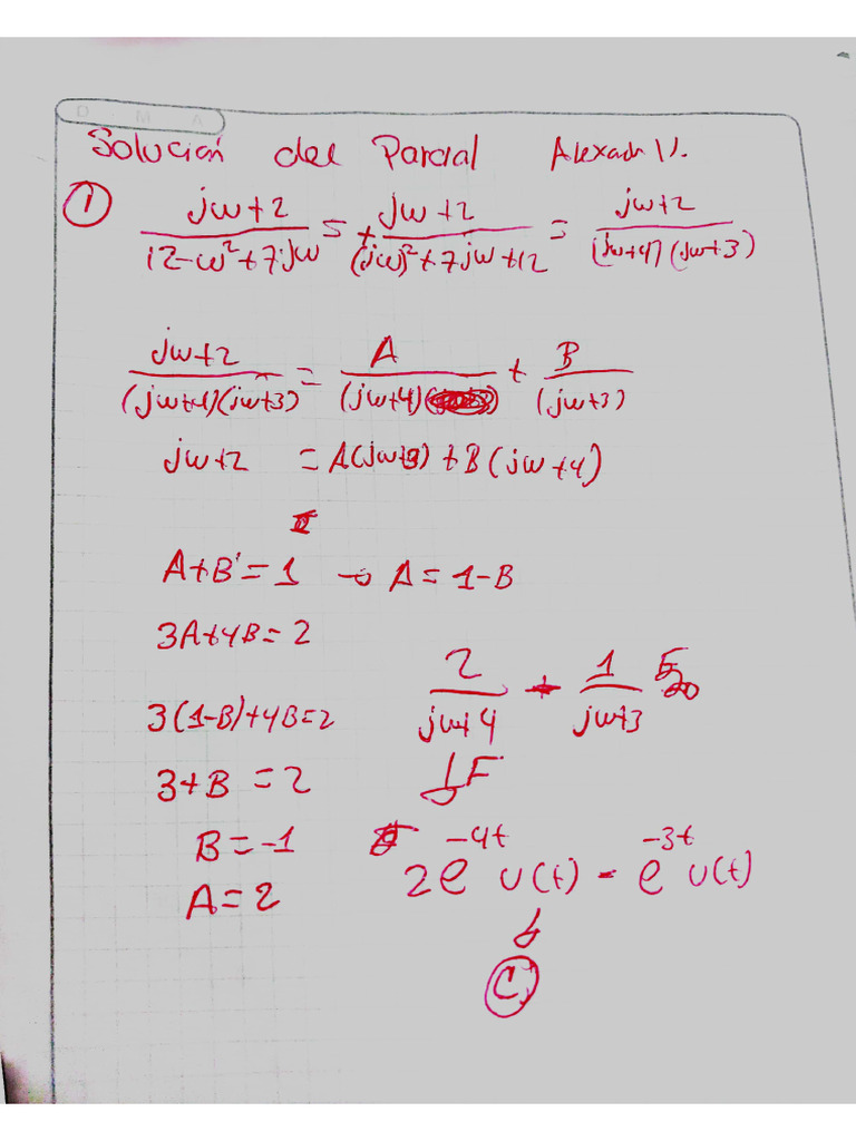 Solución Parcial | PDF