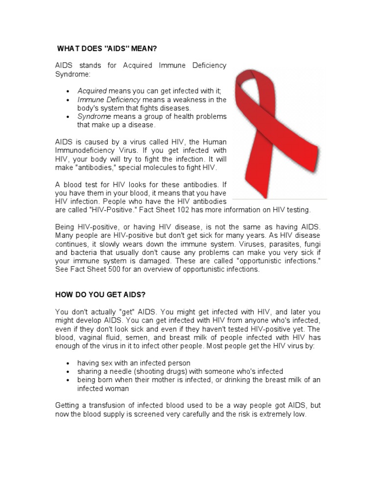 Aids | PDF | Hiv/Aids | Hiv