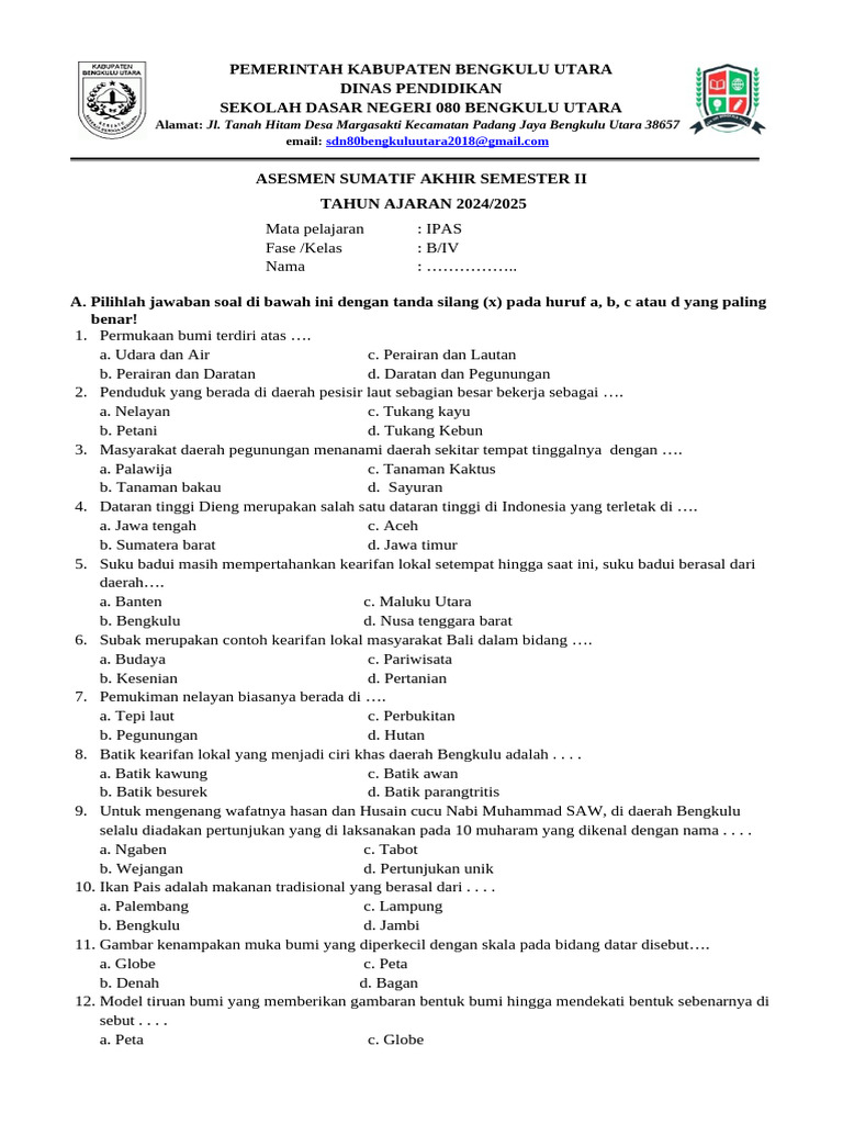 Master Soal Ipas S2 | PDF