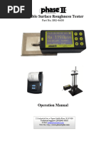 Mahr Perthometer M1 & M2 Overview | PDF | Calibration | Personal Computers