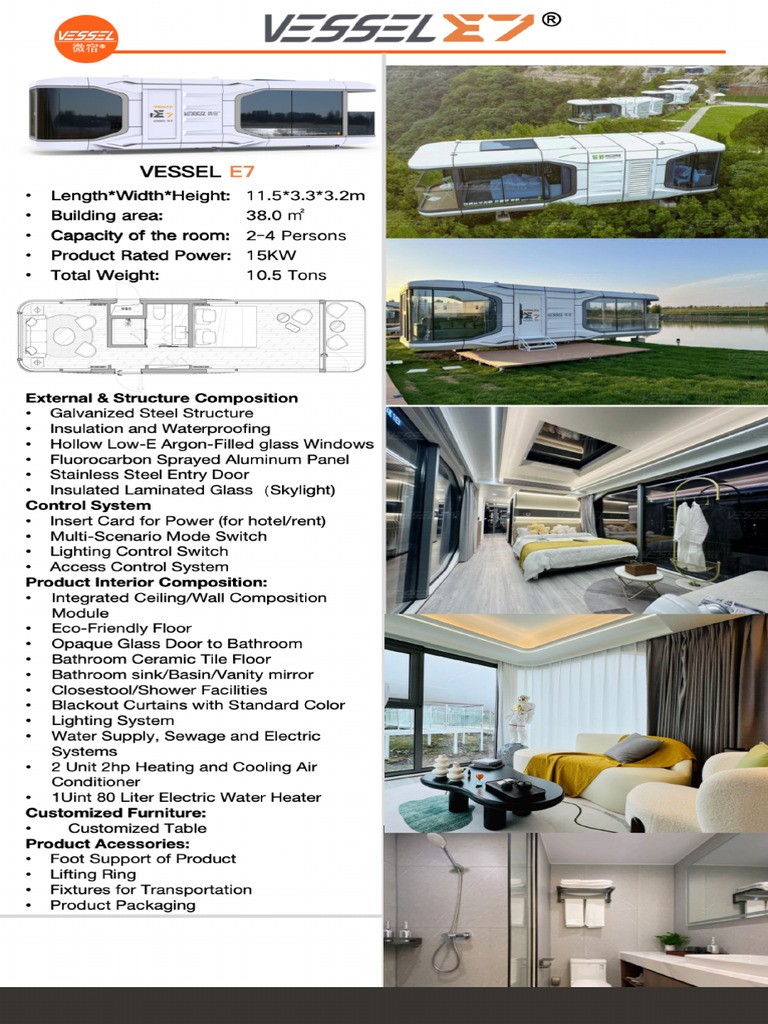 Ficha Vessel E7 | PDF