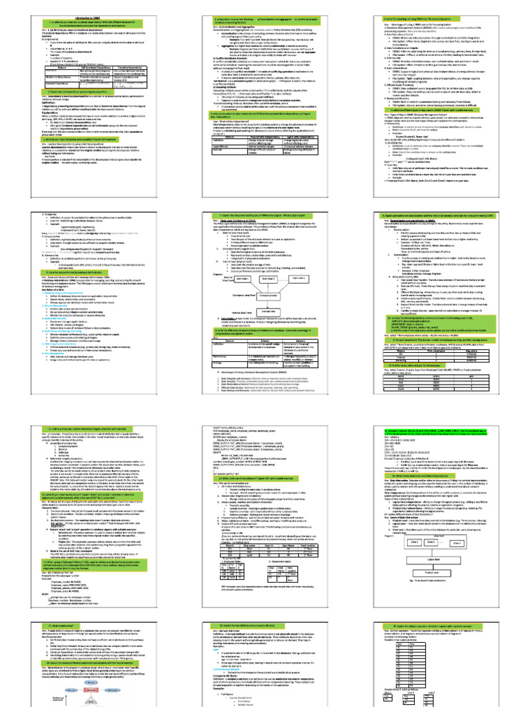 Introduction To DBMS With Gobinda | PDF | Databases | Computer Science