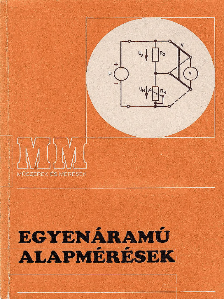 Egyenáramű Alapmérések (Szenes György, 1982) | PDF