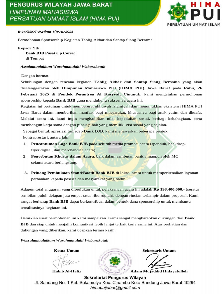 HIMA PUI-BJB-ALKAsyaf | PDF