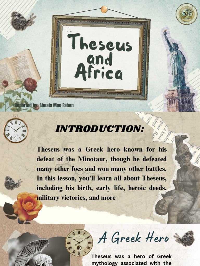 Theseus: Hero of Athens and Africa | PDF | Theseus | Minotaur