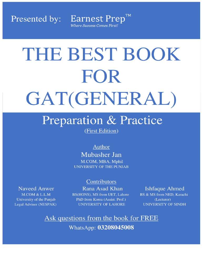 Gat Book PDF | PDF
