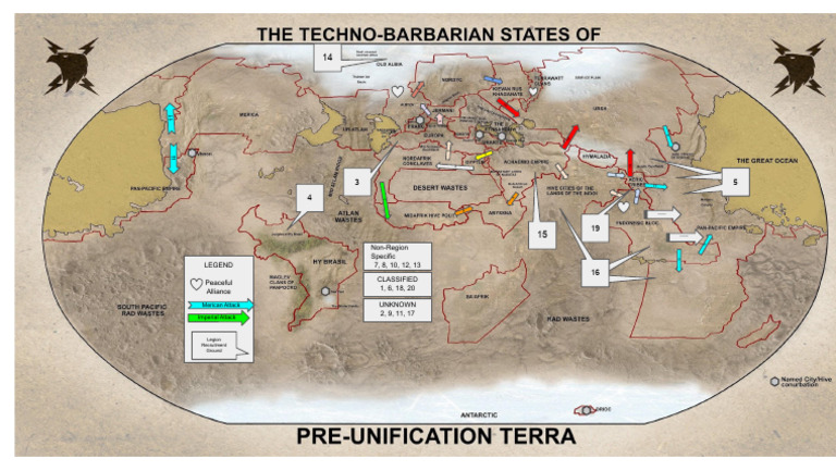 Unification War Imperial Conquest Map | PDF