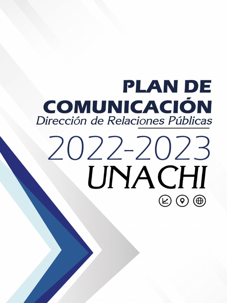 PLAN DE COMUNICACION Unachi | PDF | Análisis FODA | Institución