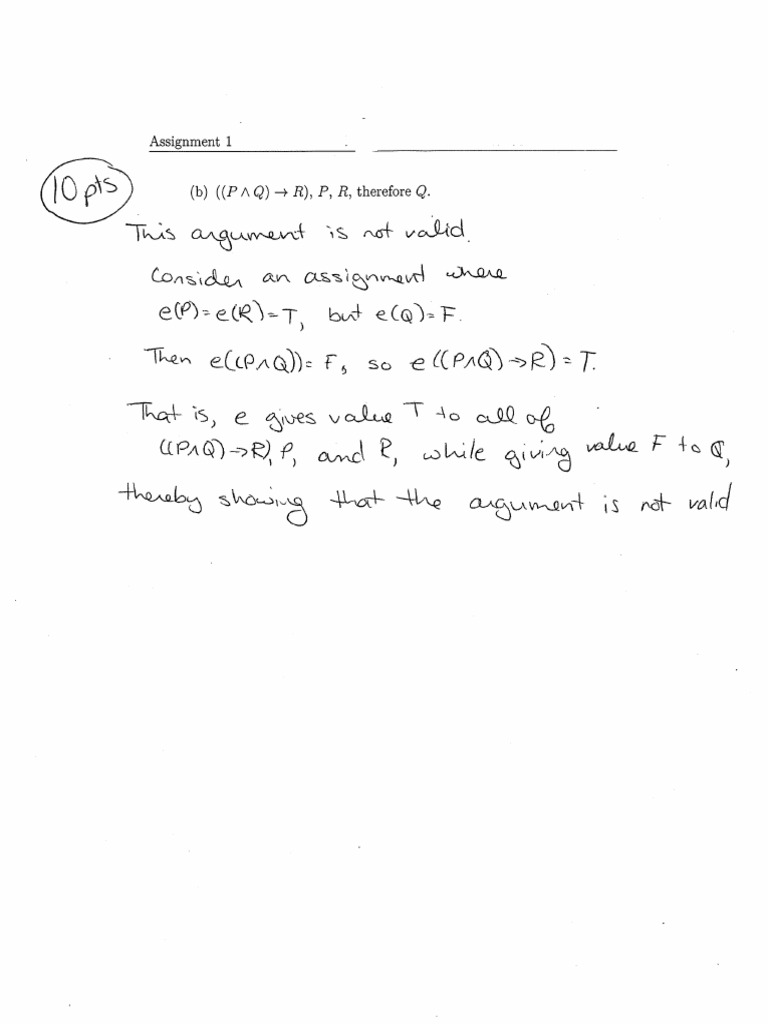 Assignment01 Solutions 6 | PDF